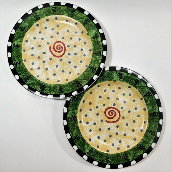 Furio | Dining | Furio Home Confetti Sakura Salad Plates Set Of 2 6 ...